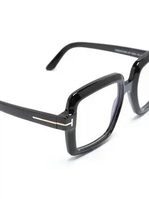 TOM FORD Logo-engraved Square-frame Glasses