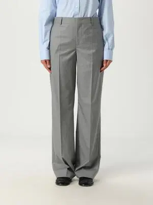 Moschino Tailored Wide Leg Trousers - Grey