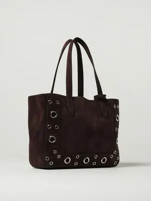 Valentino Garavani Suede Tote Bag With Grommets