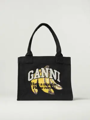 Ganni Tote Shoulder Bags
