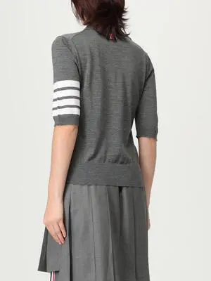 Thom Browne Four-bar Polo Shirt
