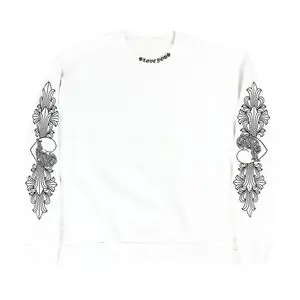 Chrome Hearts Floral Crewneck Sweatshirt - White