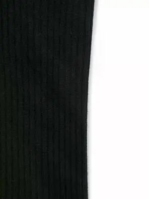 Eric Bompard Ribbed Snood - Black