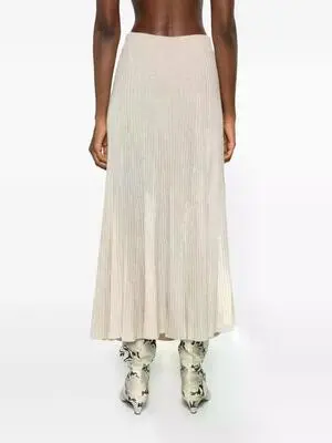 Eric Bompard Buttoned Maxi Skirt