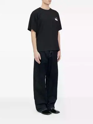 MAISON MARGIELA Numbers-print T-shirt - Black