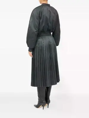 MAISON MARGIELA Cropped Bomber Jacket - Black