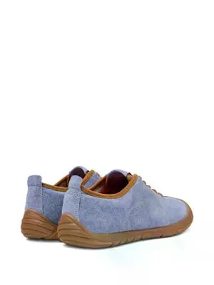 Camper Peu Path Nubuck Leather Sneakers - Blue