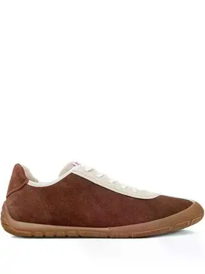 Camper Peu Path Suede-panel Sneakers - Brown