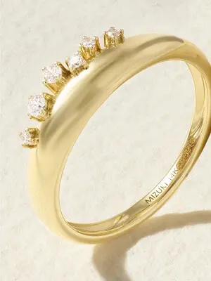 Mizuki 14-karat Diamond Ring