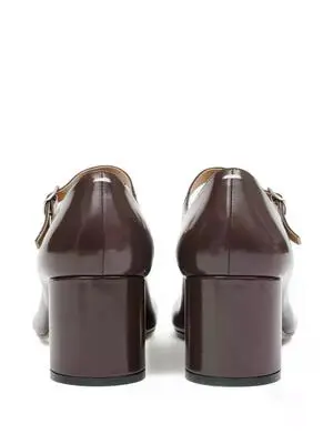 MAISON MARGIELA Tabi Leather Pumps - Brown