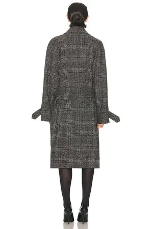 Balenciaga Layered Raglan Coat