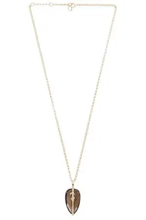 BY PARIAH BY PARIAH Belcher Chain Necklace With Quartz Pendant
