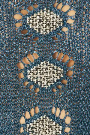 Rabanne Crochet Lurex Dress