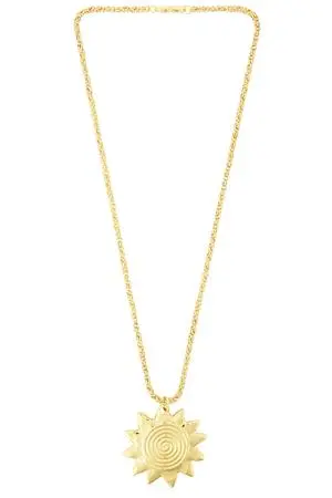 SIMONMILLER Sun Pendant Necklace - Star Gold