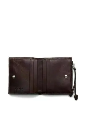 Prada Small Leather Wallet - Brown