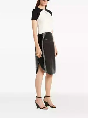 COURREGES Cotton T-shirt - Neutrals