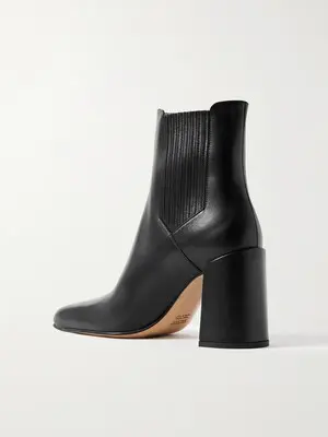 Gabriela Hearst Luke Leather Ankle Boots - Black