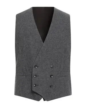 Lardini Button Detailed Vests For Men