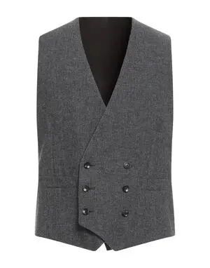 LARDINI Tailored Double-breasted Wool Vest