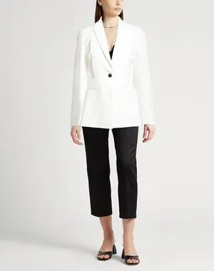 LIU •JO Single-breasted Crepe Blazer