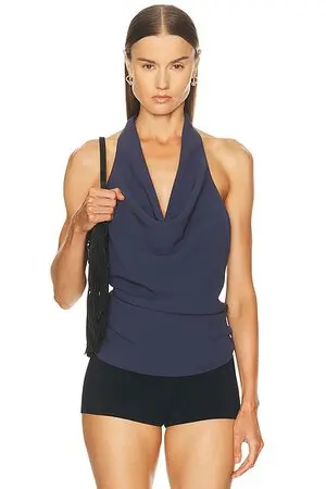 Cult Gaia Augusta Halterneck Top