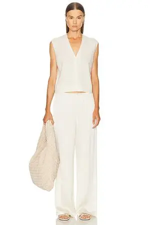 Simkhai Rozzi Vest In Cashmere - Ivory