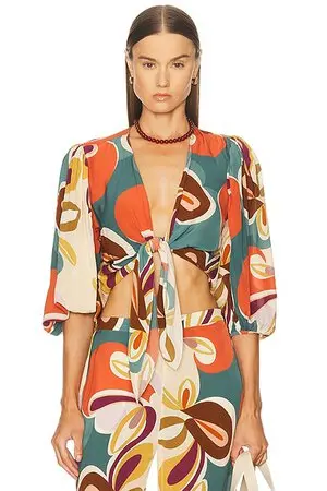 Adriana Degreas Frill Blouses