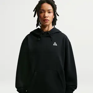Nike Tuff Fleece" Pullover Hoodie - Black