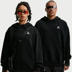 Nike Tuff Fleece Pullover Hoodie - Black