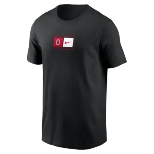 Nike Ohio State Campus Logo Swoosh College T-shirt - Black