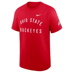 Nike Ohio State Premium Performance Dri-fit College T-shirt - Red