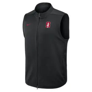 Nike Stanford Victory Therma-fit College Full-zip Vest - Black
