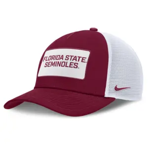 Nike Florida State On-field Rise College Trucker Adjustable Hat - Red