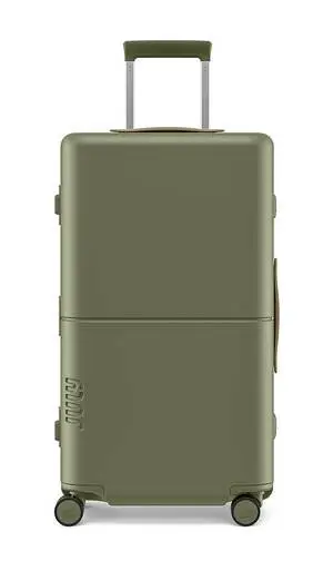 JULY Checked Trunk - Olive