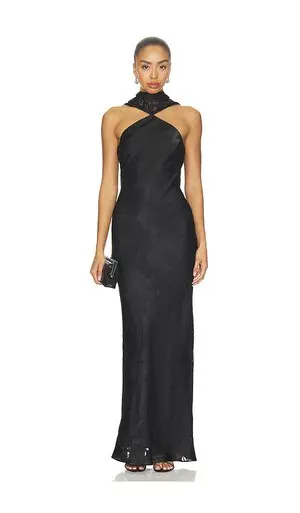 Amanda Uprichard Amanda Uprichard Ashton Maxi Dress Black