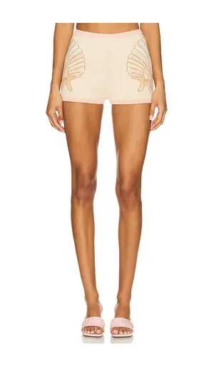 Retrofete Metallic Shorts For Women