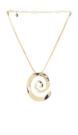 Ettika Aura Swirl Necklace - Gold