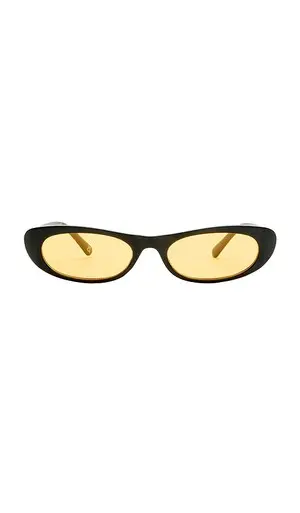 AIRE Avior Sunglasses - Black & Amber Tint