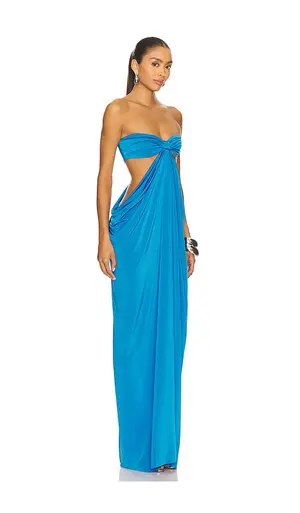 AWAVE STUDIO Strapless Long Dress