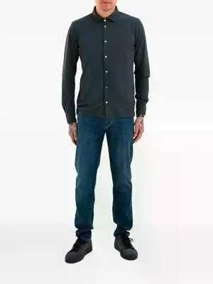 BARBA NAPOLI Five-pocket Cotton-blend Jeans