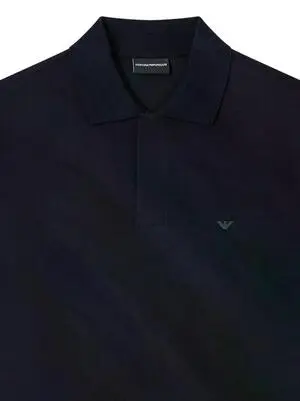 Emporio Armani Logo-appliqué Polo Shirt