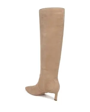 Veronica Beard Kinna High Heel Boots - Sand