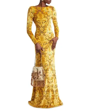Etro Frill Evening Dresses
