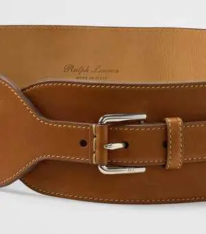Ralph Lauren Wide Leather Belt