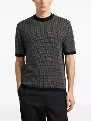 Emporio Armani Patterned Pullover