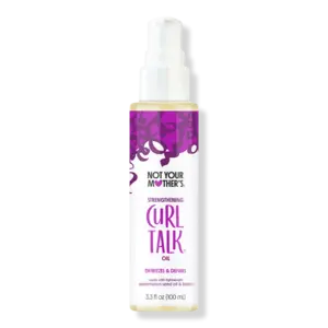NOT YOUR MOTHER'S Curl Talk Strengthening Hair Oil - One-color
