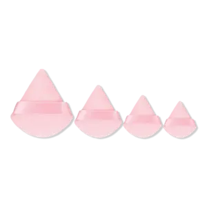 J.CAT BEAUTY 4 Assorted Pink Puffs - One-color