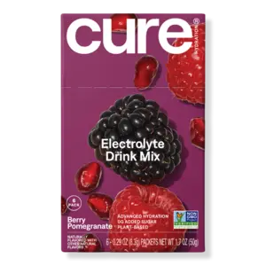 CURE HYDRATION Electrolyte Drink Mix Berry Pomegranate - One-color
