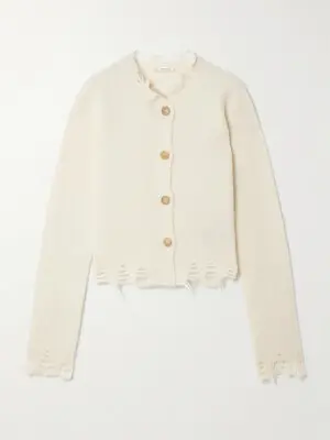 HAIKURE Jill Distressed Knitted Cardigan
