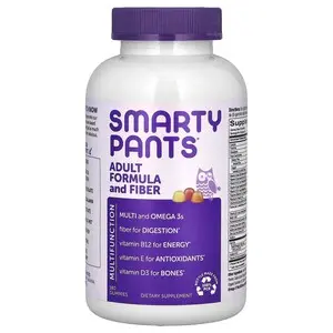 SMARTYPANTS Adult Complete Plus Fiber 180 Gummies - One-color